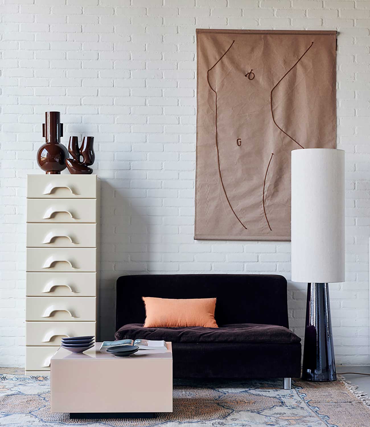 Hk-Living Espresso Vase - Vases & Planters – biutifulshop.com